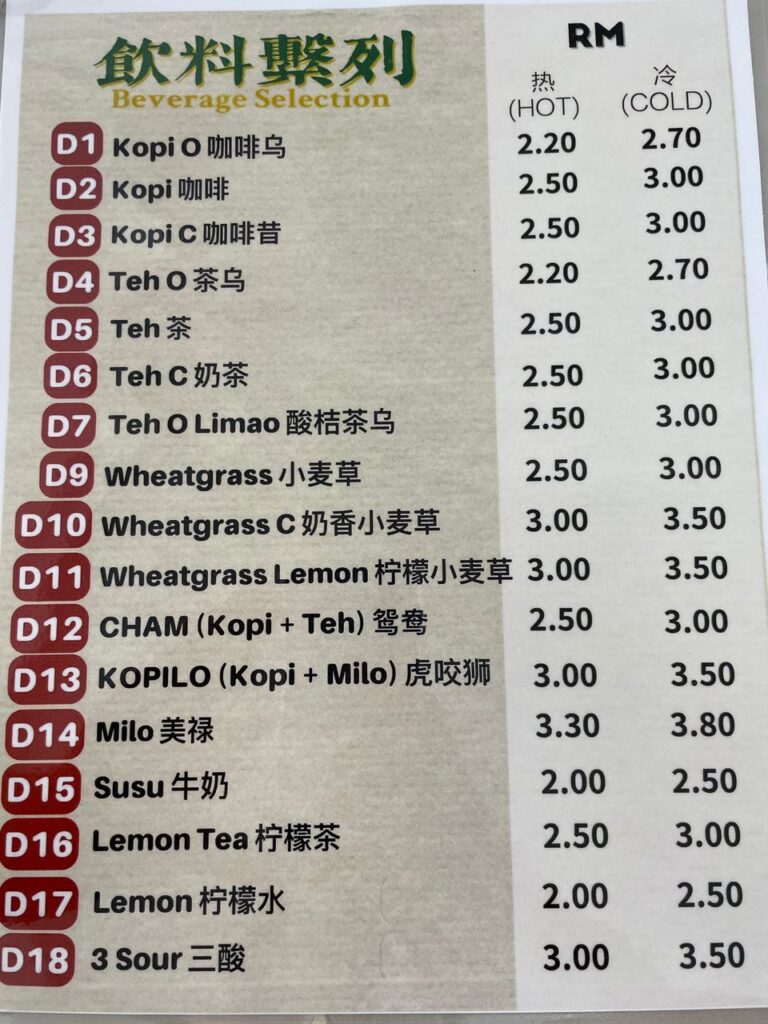 Rice Up Cafe New Menu in Miri City - Miri City Sharing