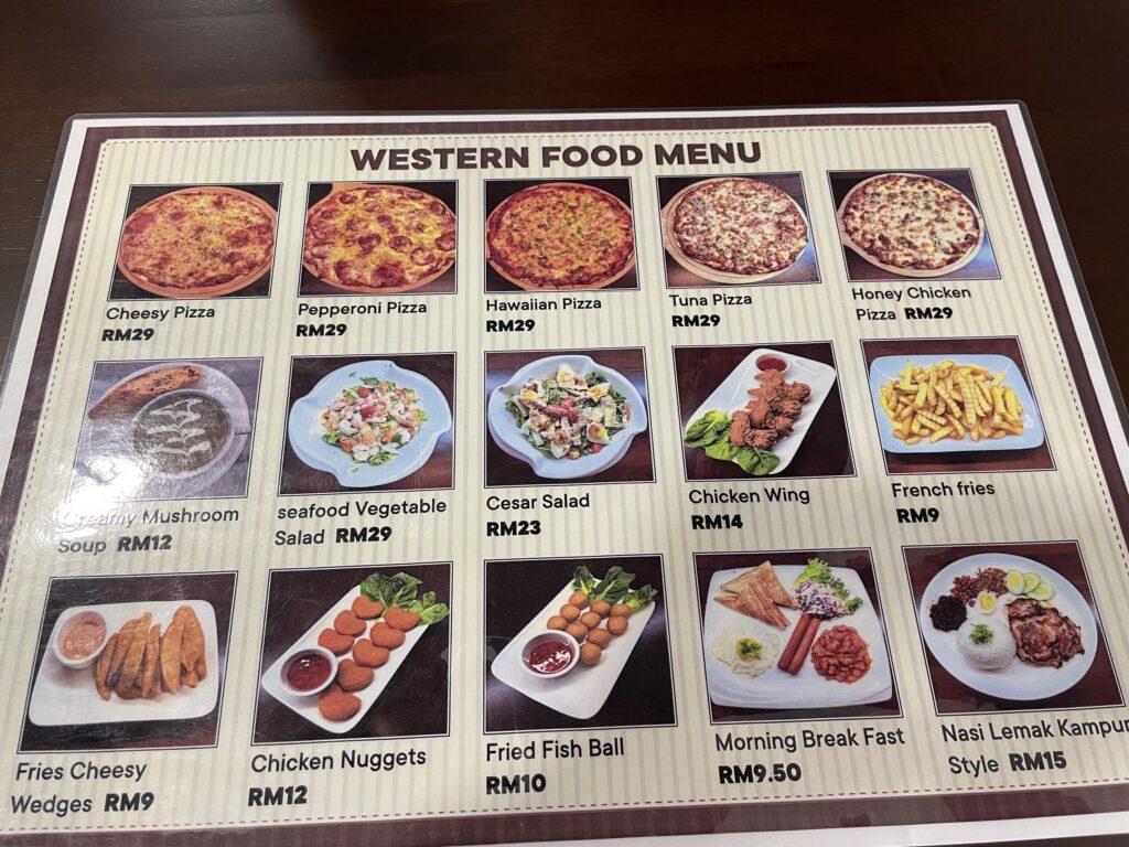 New Western Food Cafe Miri Menu - Miri City Sharing