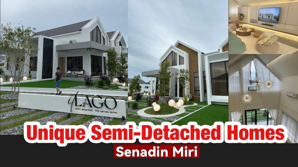 Unique Semi-Detached Homes in Senadin Miri - Miri City Sharing