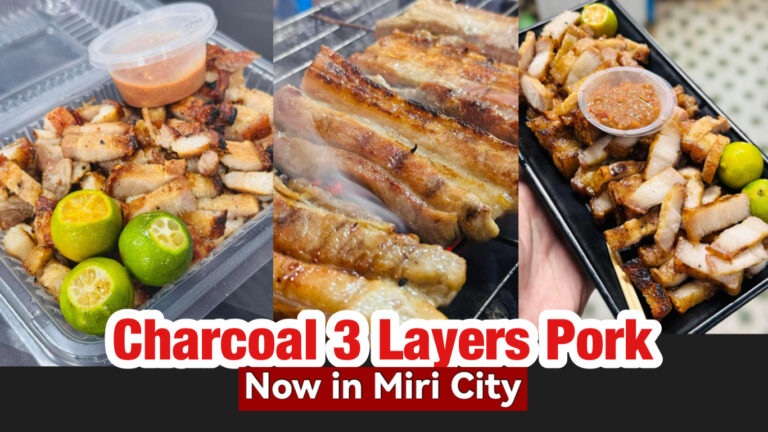 Charcoal 3 Layers Pork now in Miri City - Miri City Sharing