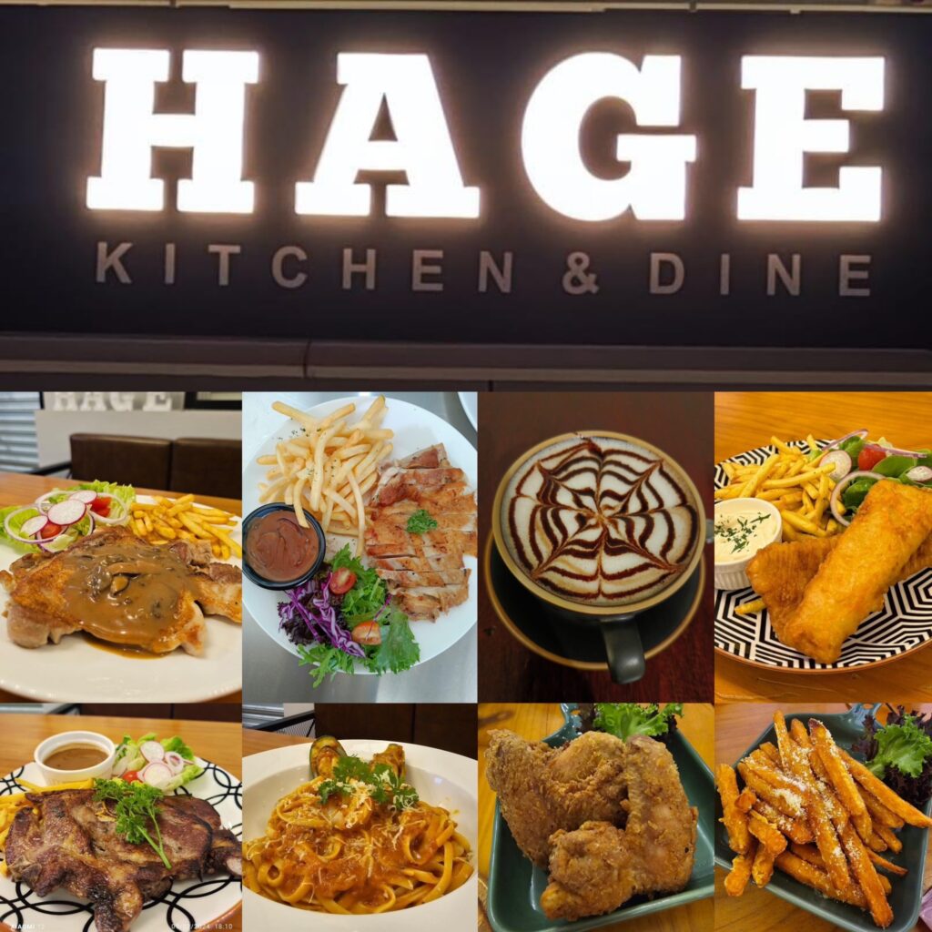 HAGE Kitchen & Dine now in Miri City - Miri City Sharing