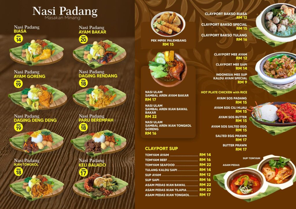 Famous Nasi Padang in Miri City - Miri City Sharing