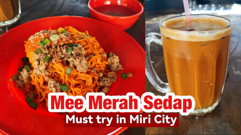 Famous Mee Merah Sedap in Miri City - Miri City Sharing