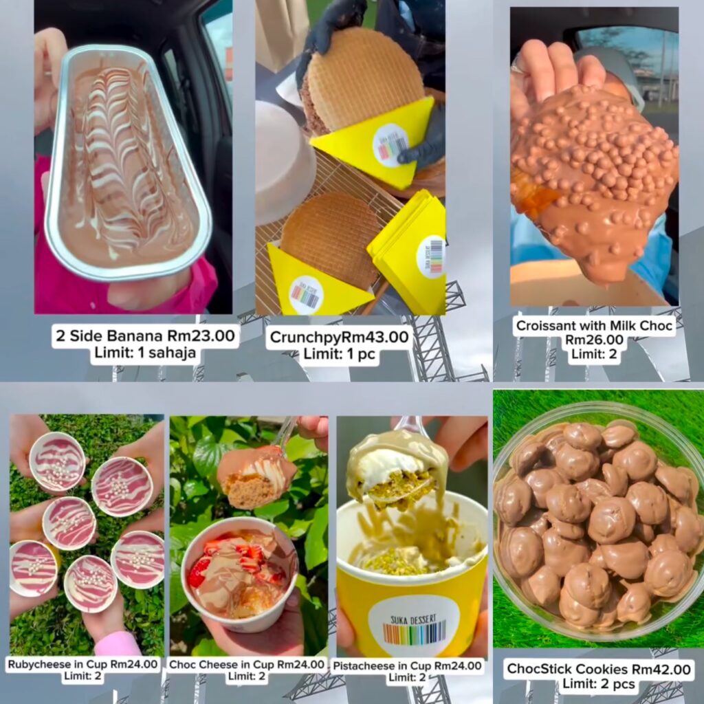 Suka Dessert Menu Preview Miri City - Miri City Sharing