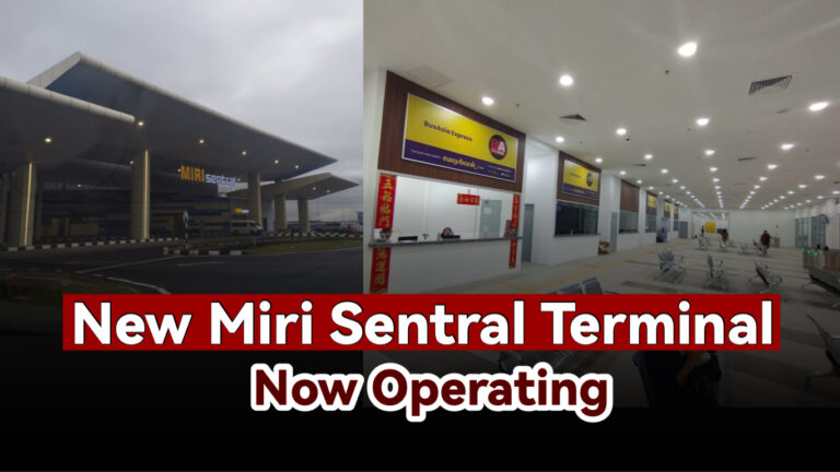 New Miri Sentral Terminal Now Operating - Miri City Sharing
