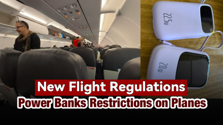 New Flight Regulations: Power Banks Restrictions on Planes - Miri City ...