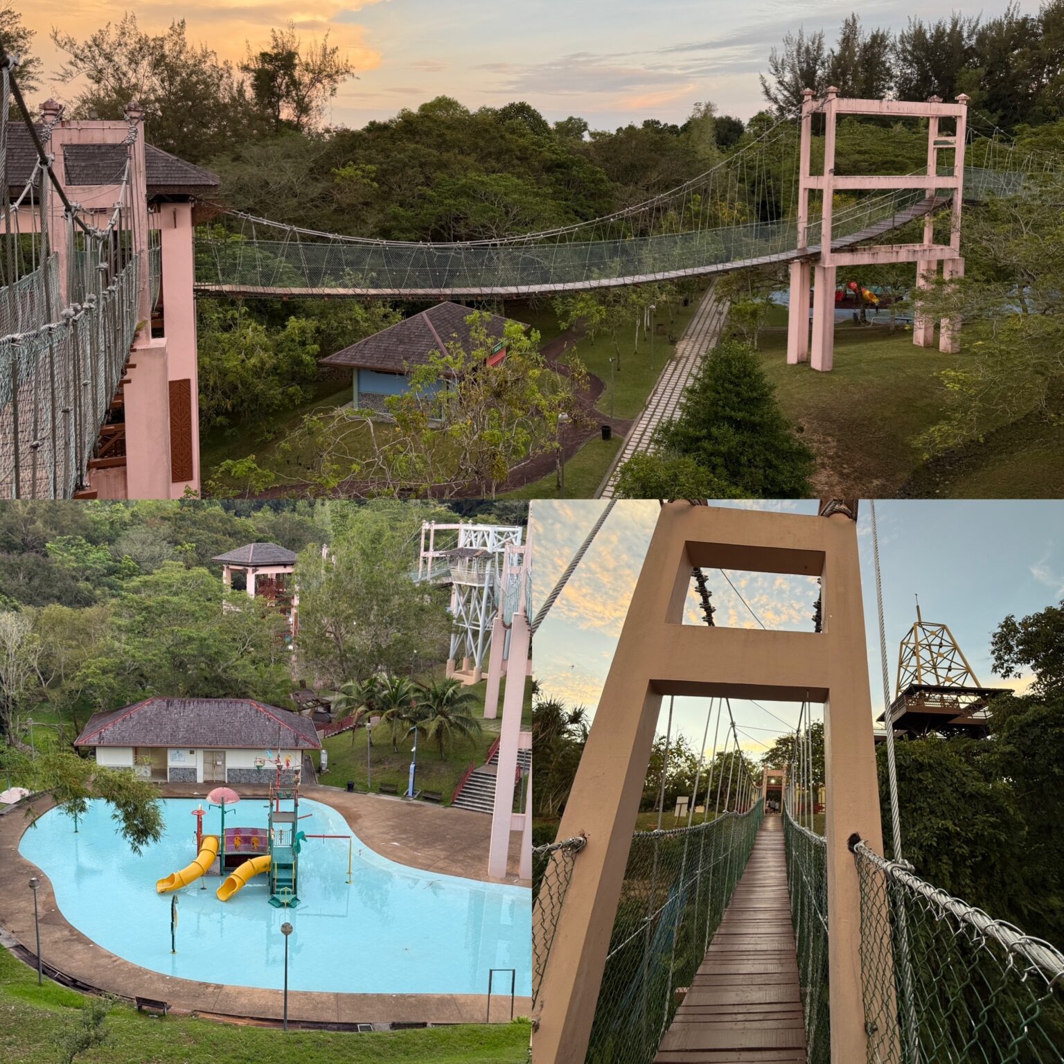 Suspension Bridge Reopens in Miri City - Miri City Sharing