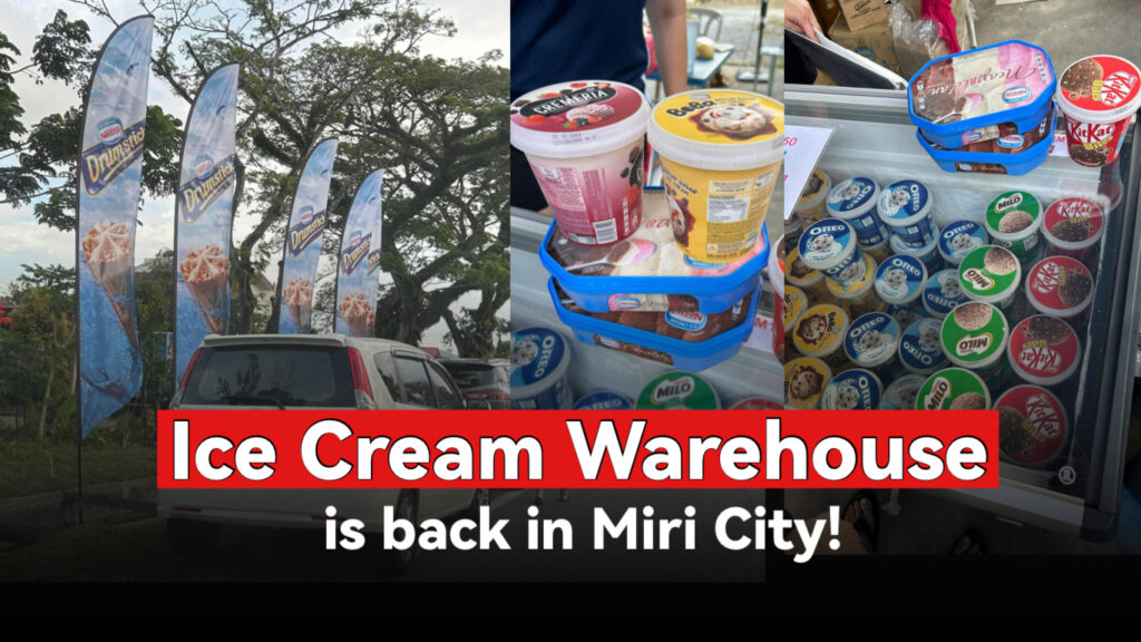 Ice Cream Warehouse is back in Miri! - Miri City Sharing