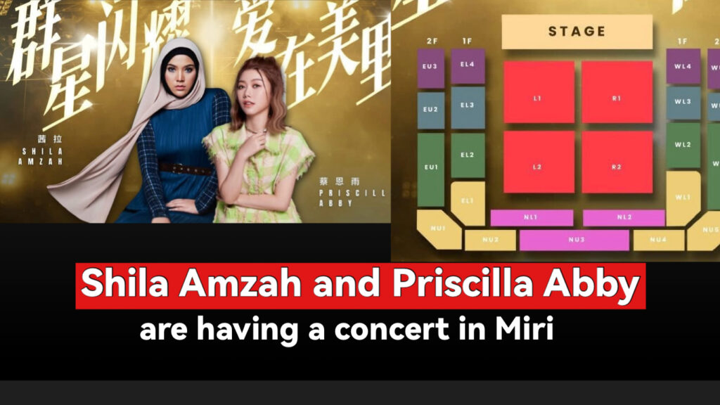 Shila Amzah and Priscilla Abby are having a concert in Miri - Miri City ...