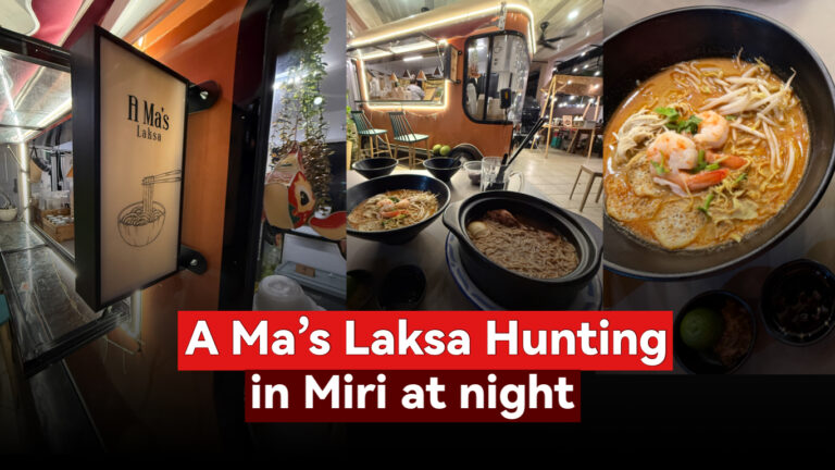 A Ma’s Laksa Hunting in Miri at Night - Miri City Sharing
