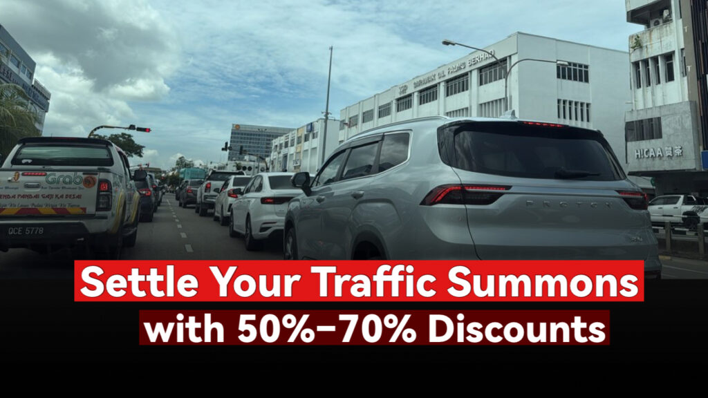 Settle Your Traffic Summons with 50%–70% Discounts This Nov 1–Dec 30 ...